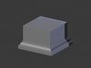 Square Pedestal 3D model 3D printable | CGTrader