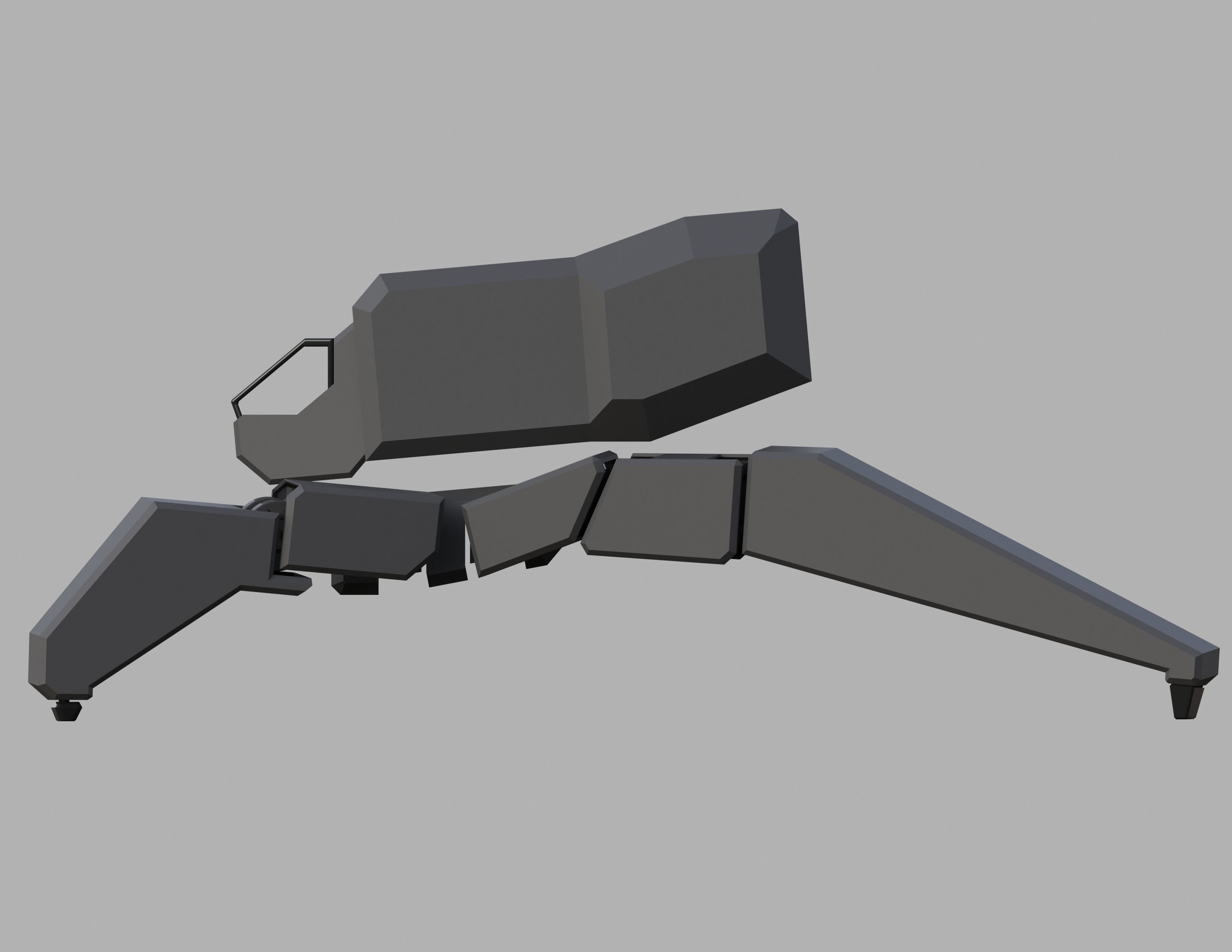 Mech Base Mesh 3D model | CGTrader