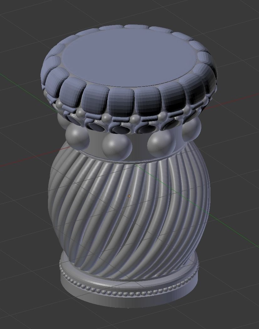 Blade Runner column 3D model 3D printable | CGTrader