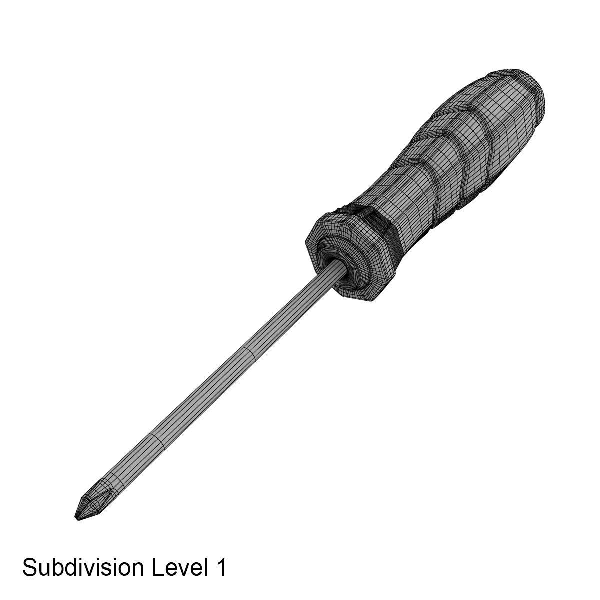 Screwdriver 3D model | CGTrader