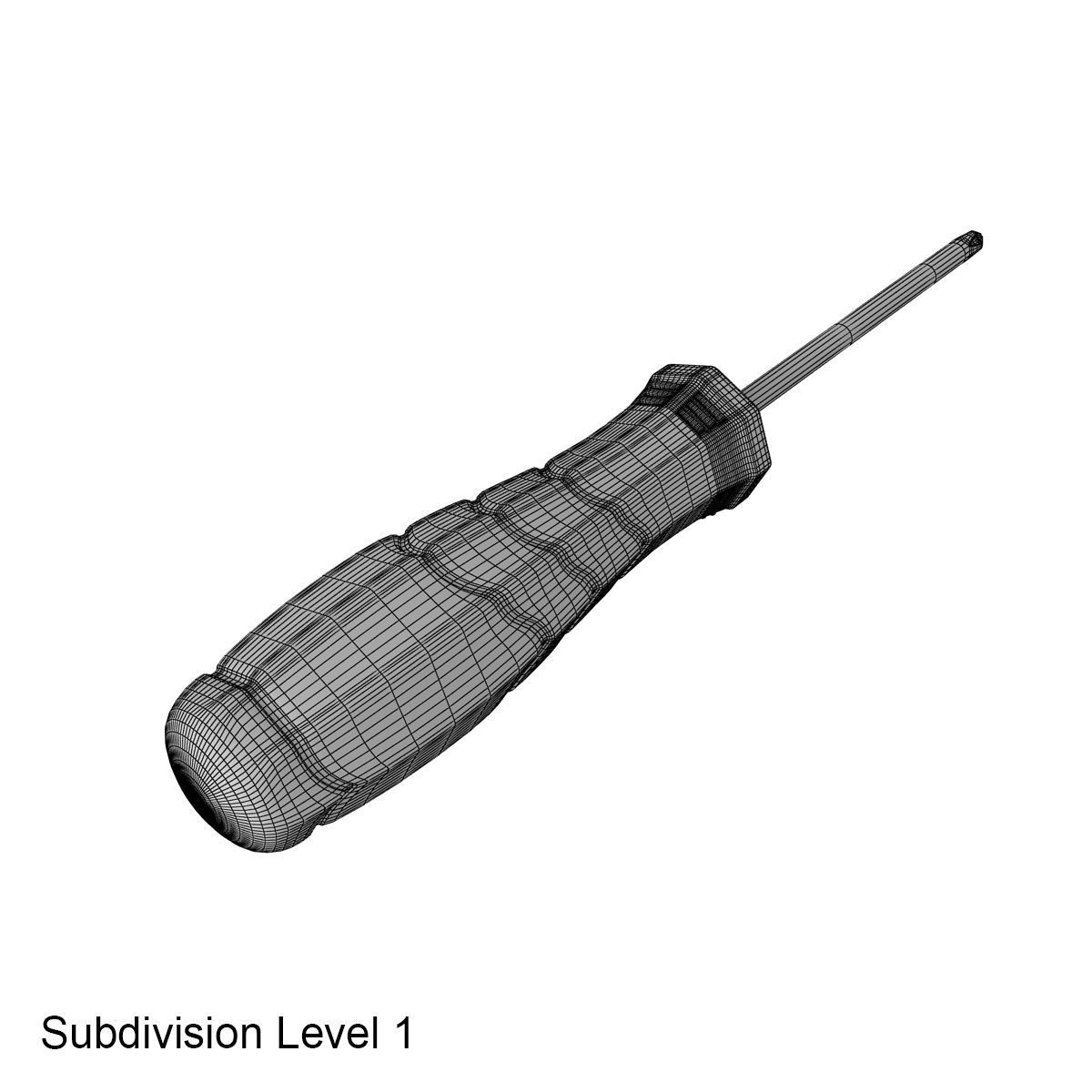 Screwdriver 3D model | CGTrader