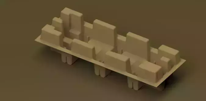 Molded pulp free 3D model | CGTrader