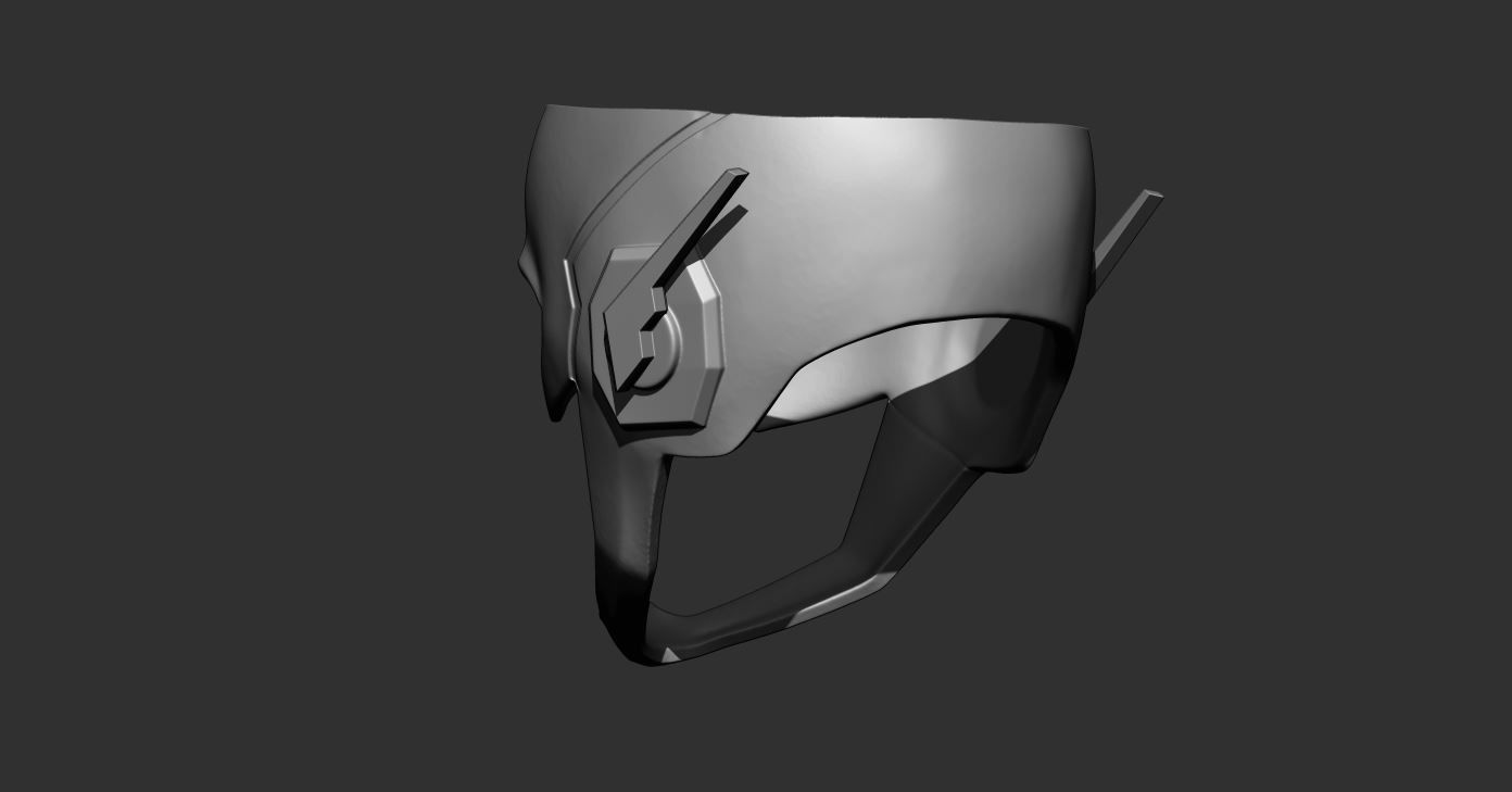 Flash Kid Helmet - DC comic 3D print model 3D model 3D printable | CGTrader