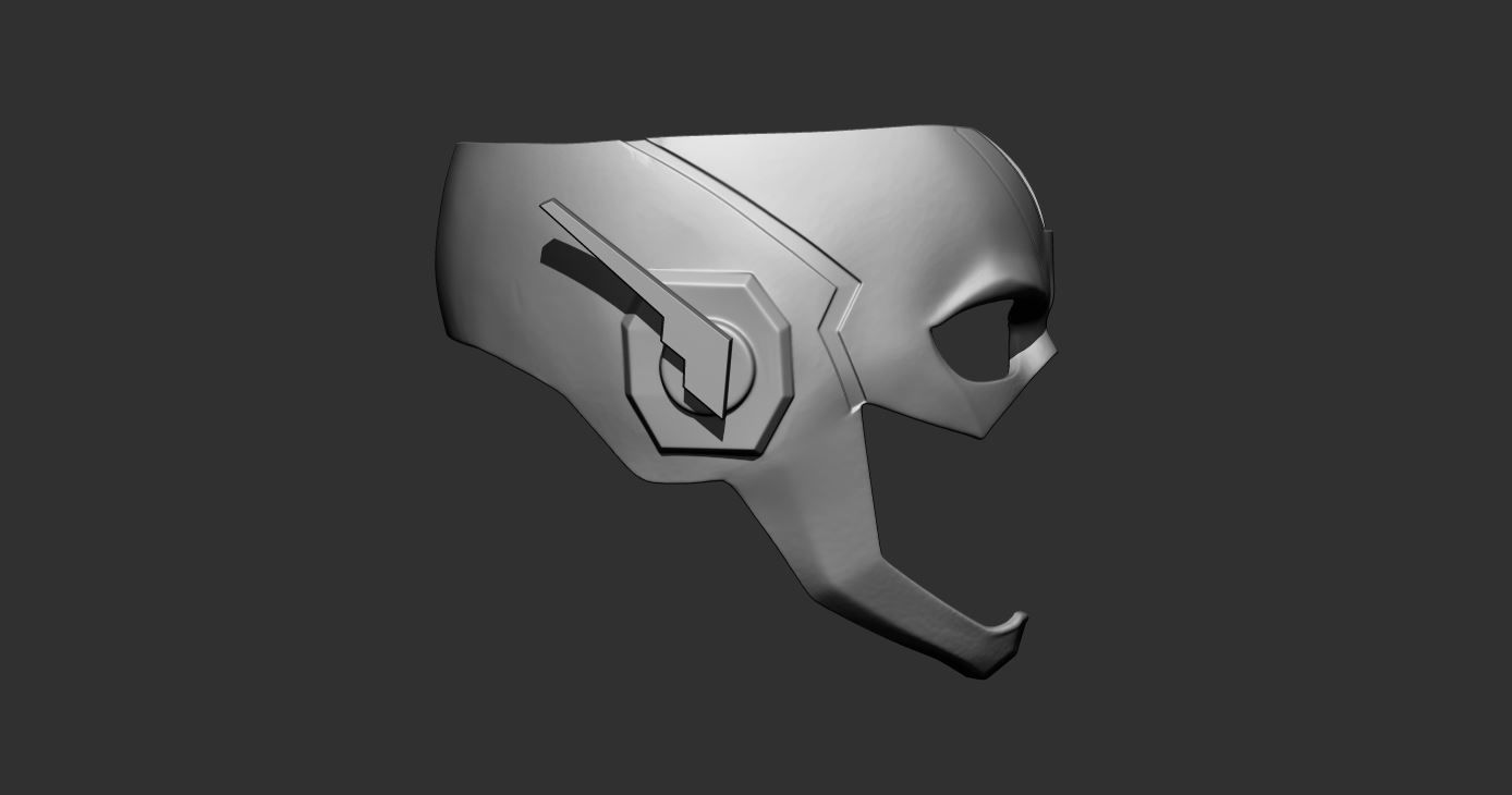 Flash Kid Helmet - DC comic 3D print model 3D model 3D printable | CGTrader