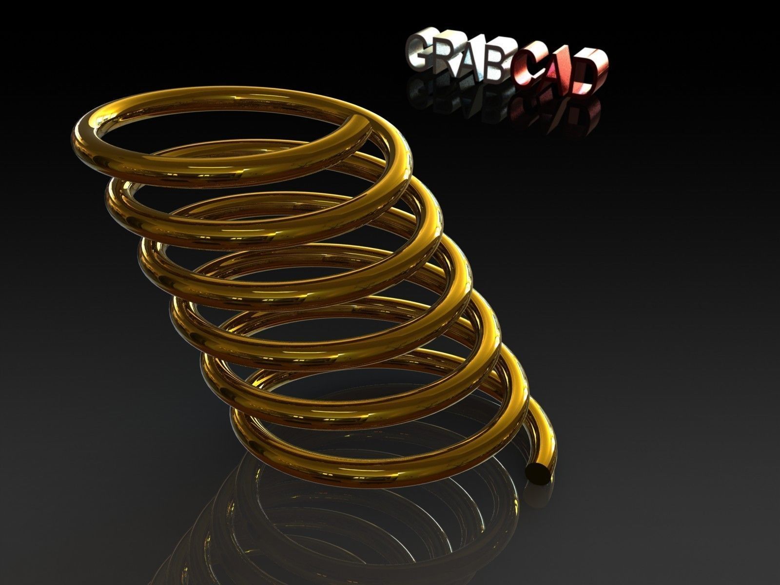 Deform spring free 3D model | CGTrader