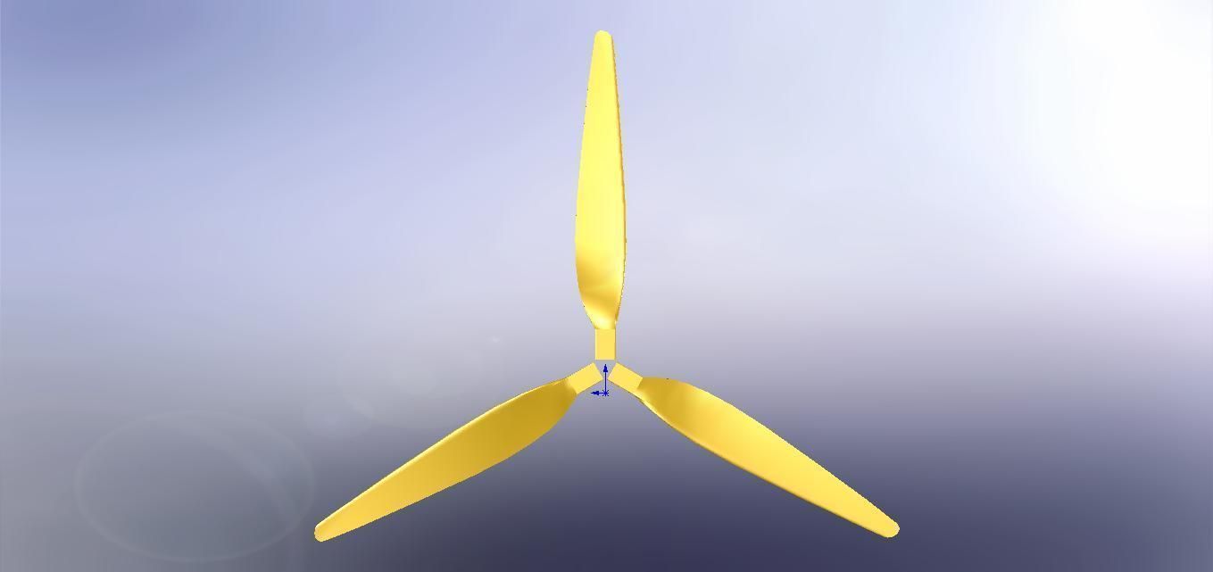 2 m Wind Blade free 3D model | CGTrader