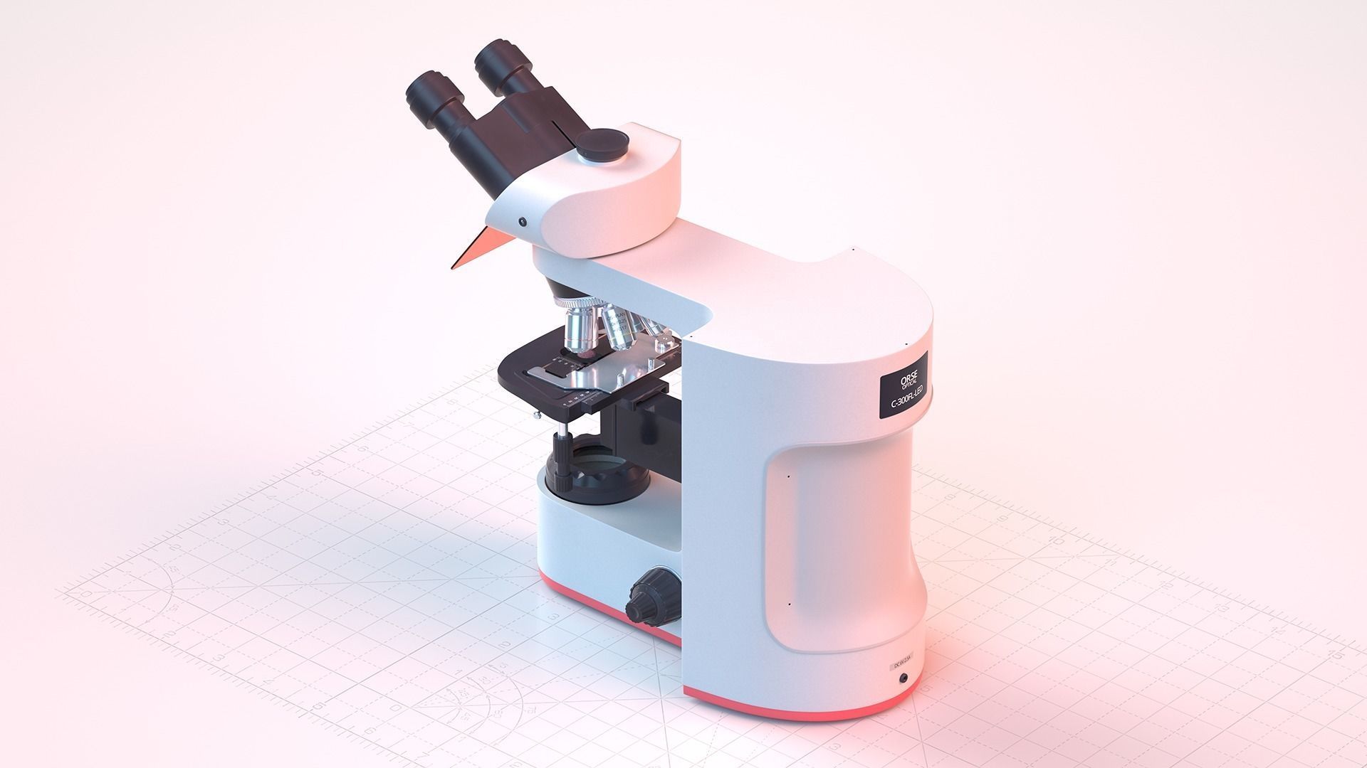Laboratory Microscope 3D model | CGTrader