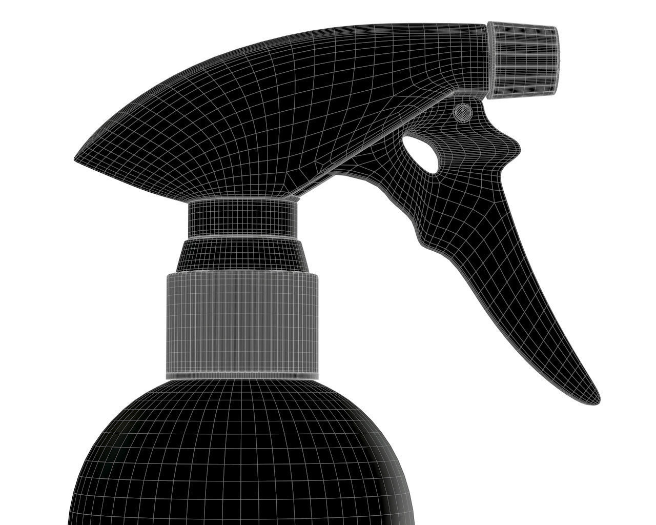 water spray 3D model | CGTrader
