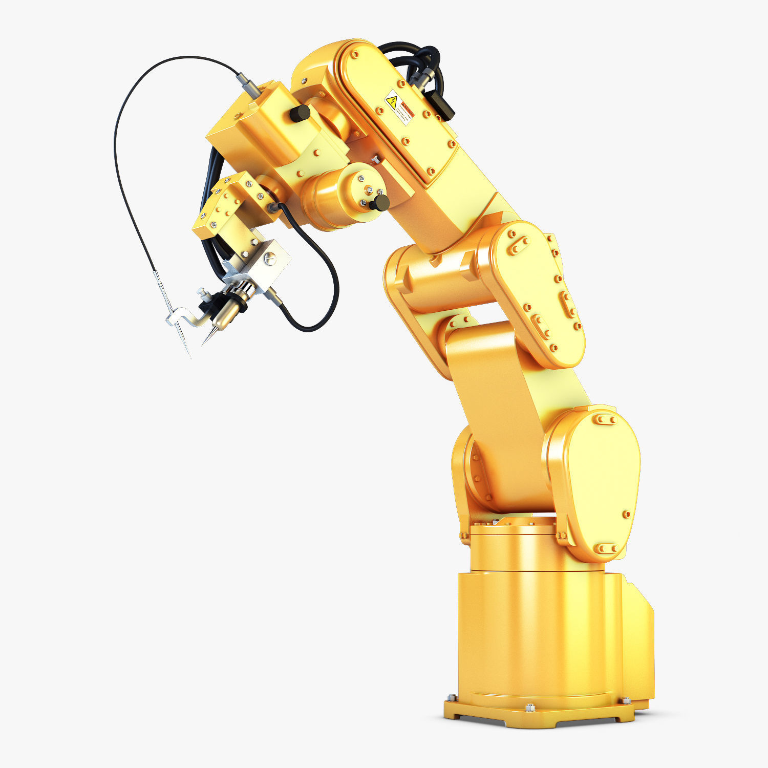 Generic Industrial Robot v 1 3D model | CGTrader