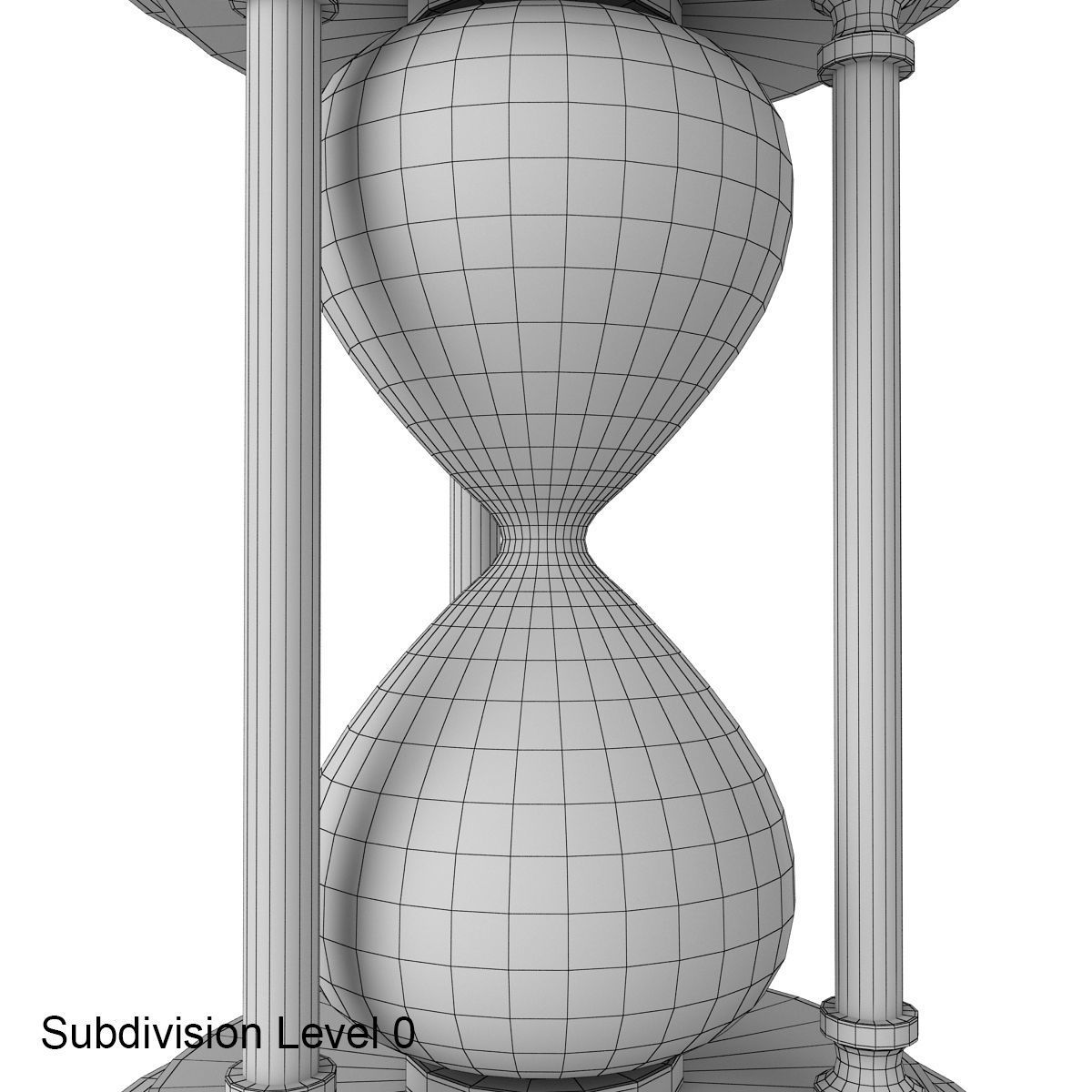 Hourglass 3D model | CGTrader