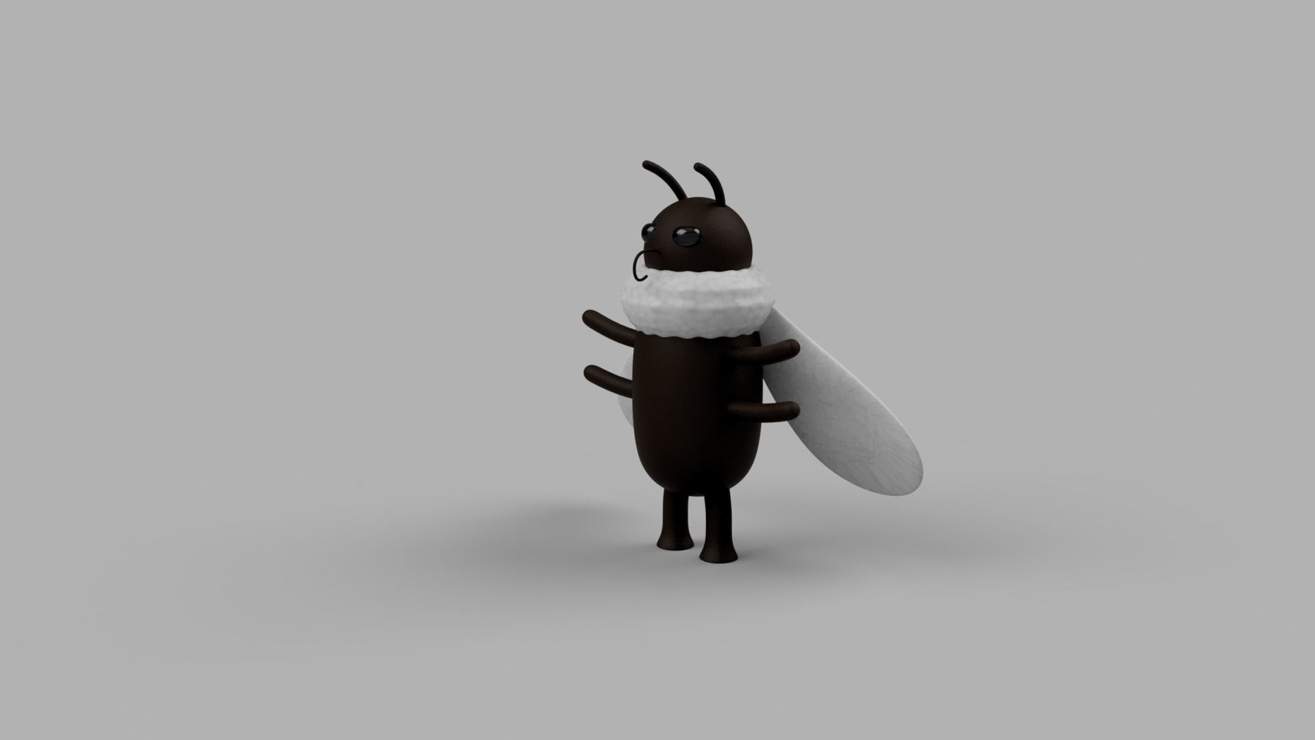 Mothman Figurine 3D model 3D printable | CGTrader
