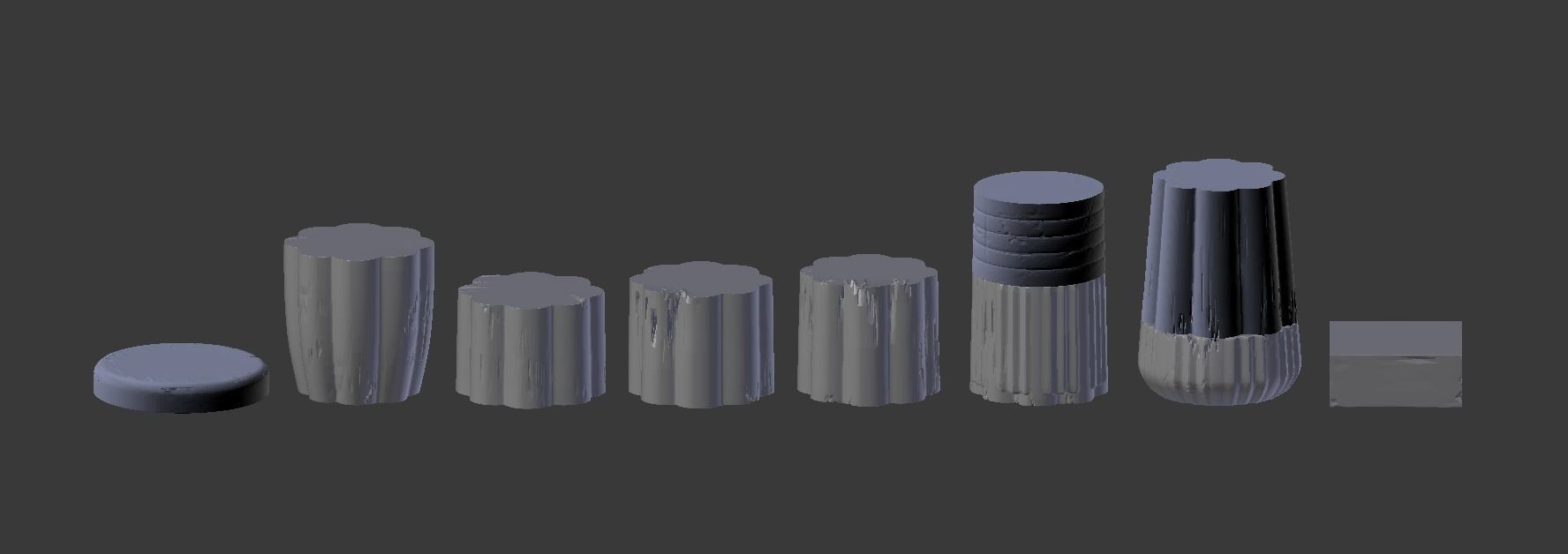 Egyptian column 3D model 3D printable | CGTrader