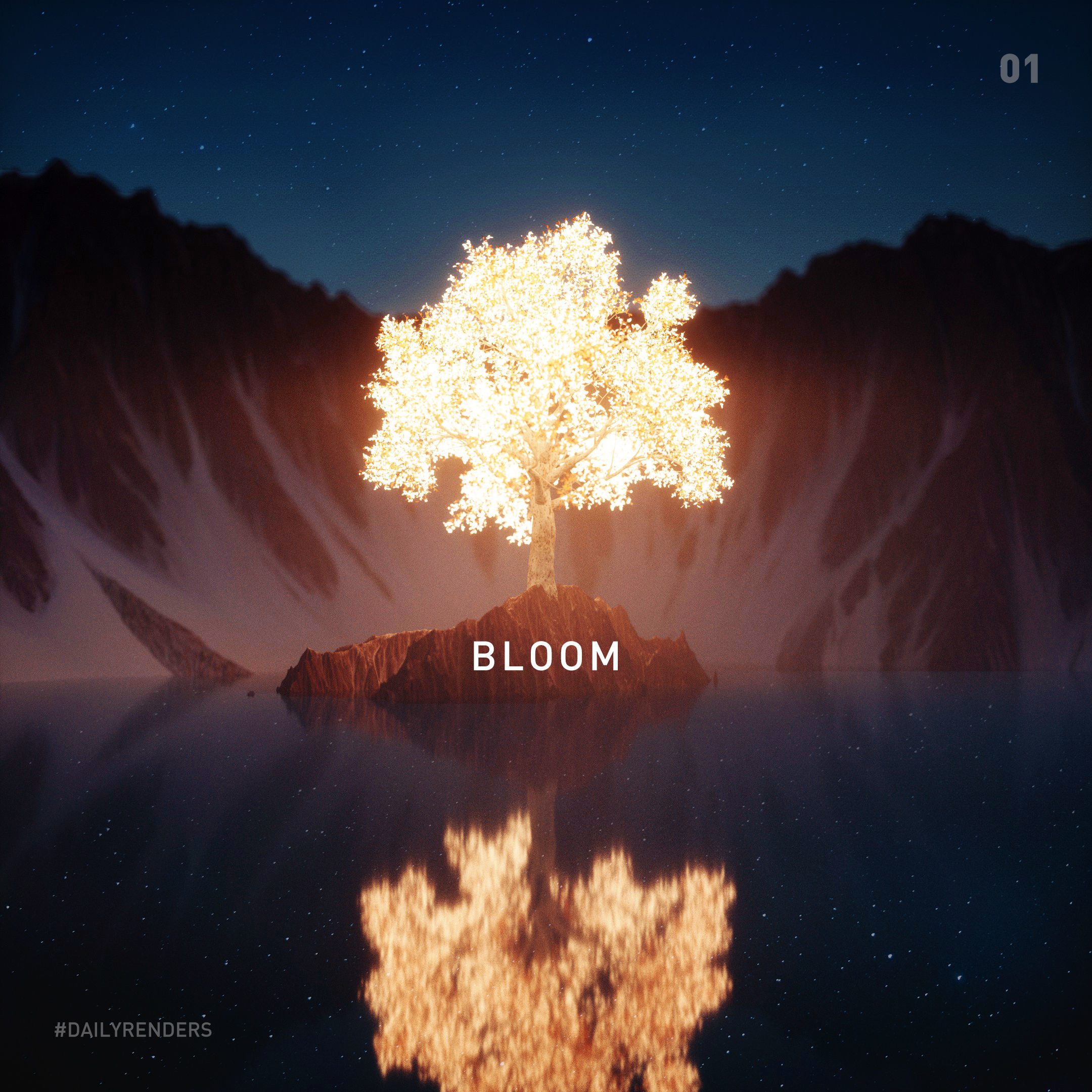 Bloom 3D model | CGTrader
