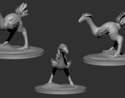 Chocobo 3D Printing Models | CGTrader