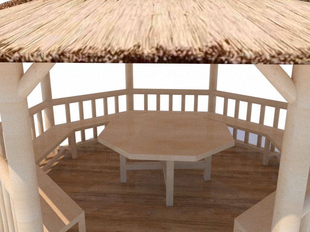Pergola 3D model | CGTrader