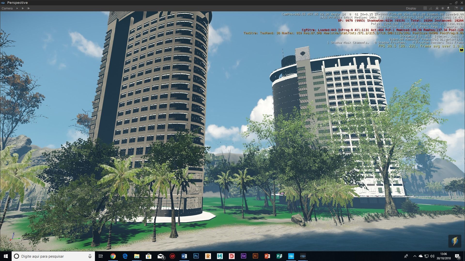landscape Natureza CryEngine 5 3 3D model animated | CGTrader