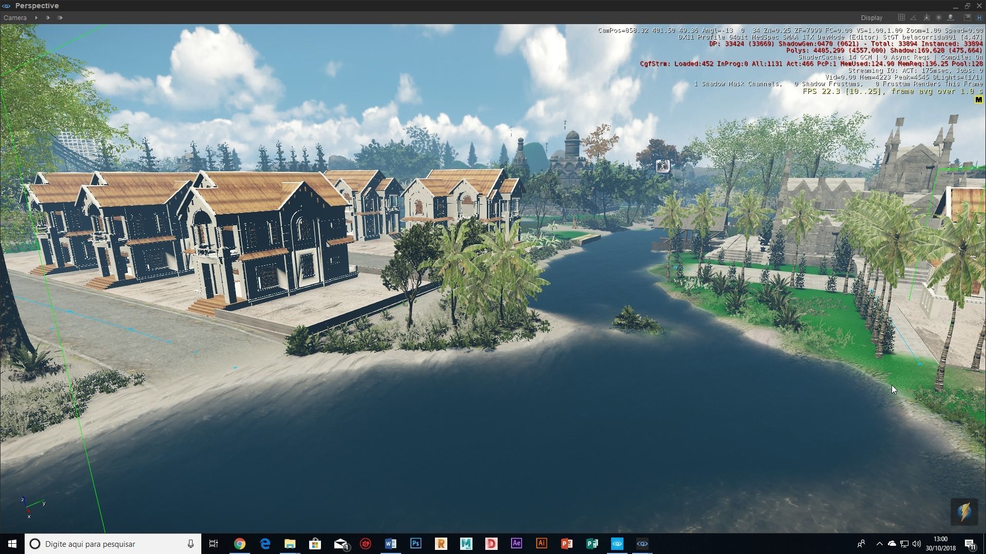 landscape Natureza CryEngine 5 3 3D model animated | CGTrader