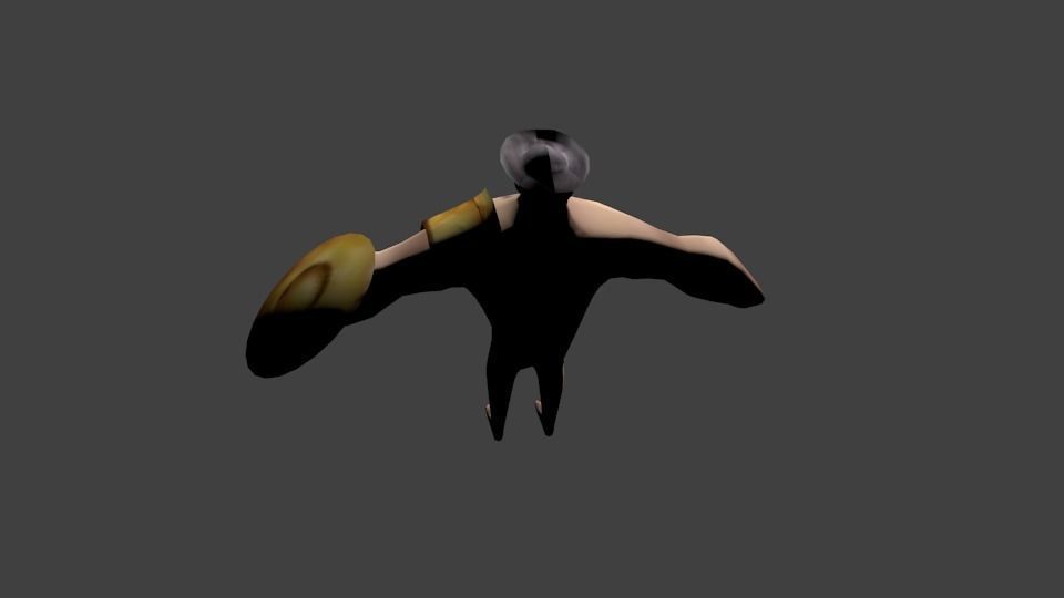 3D model simple gladiator VR / AR / low-poly | CGTrader