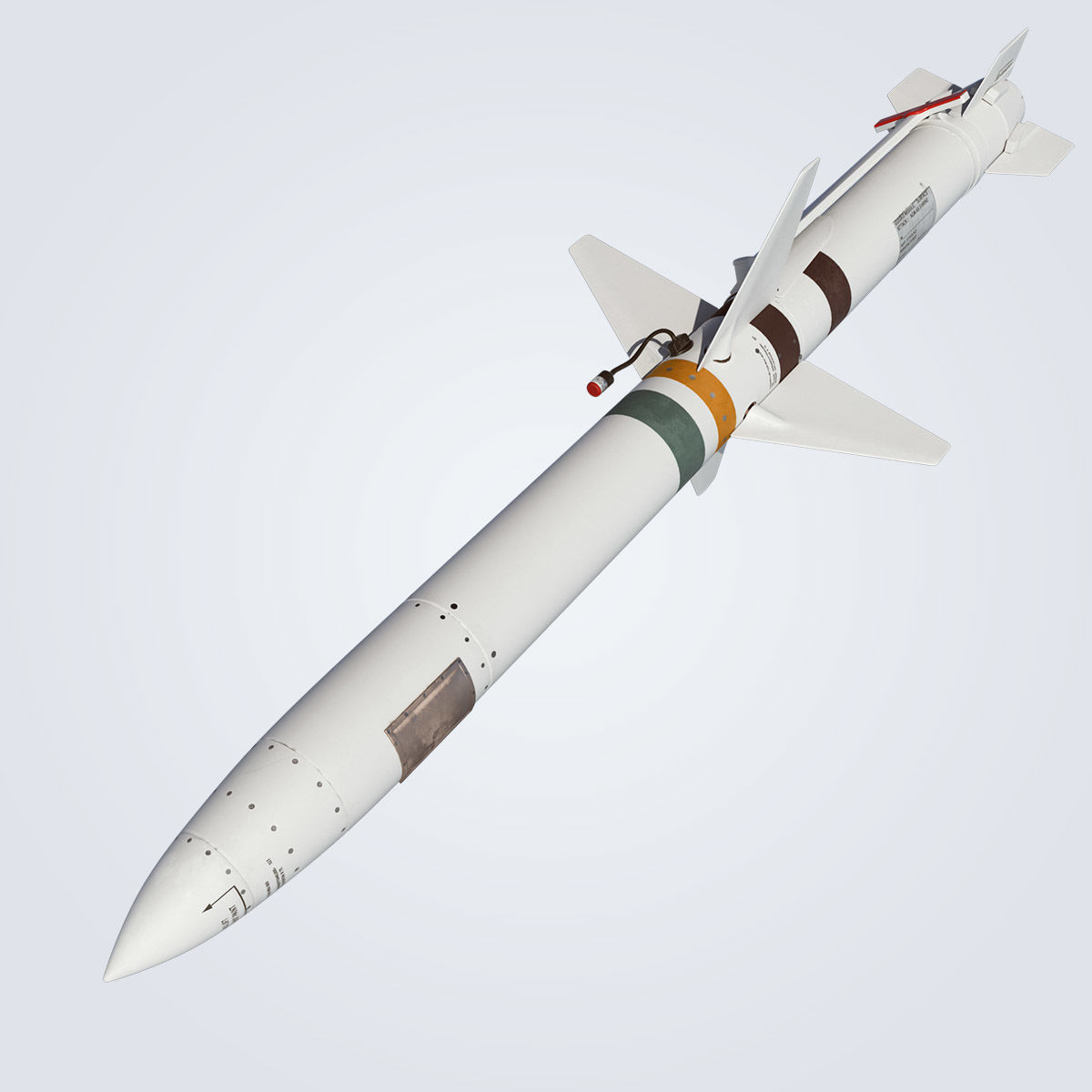 3D model AGM-45 Shrike VR / AR / low-poly | CGTrader