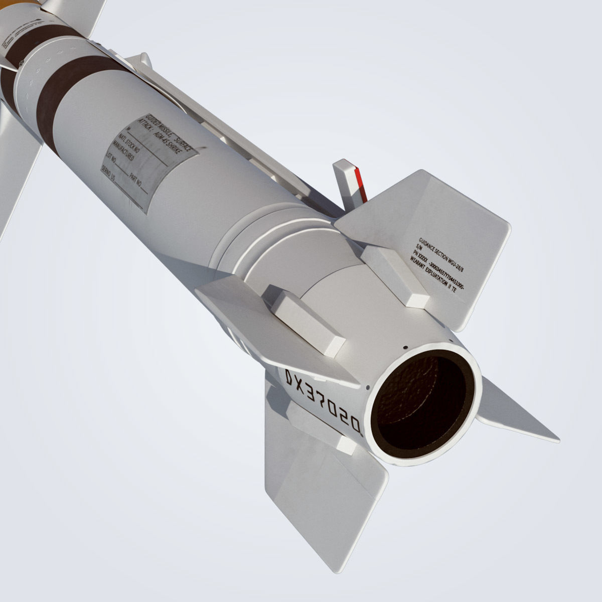 3D model AGM-45 Shrike VR / AR / low-poly | CGTrader