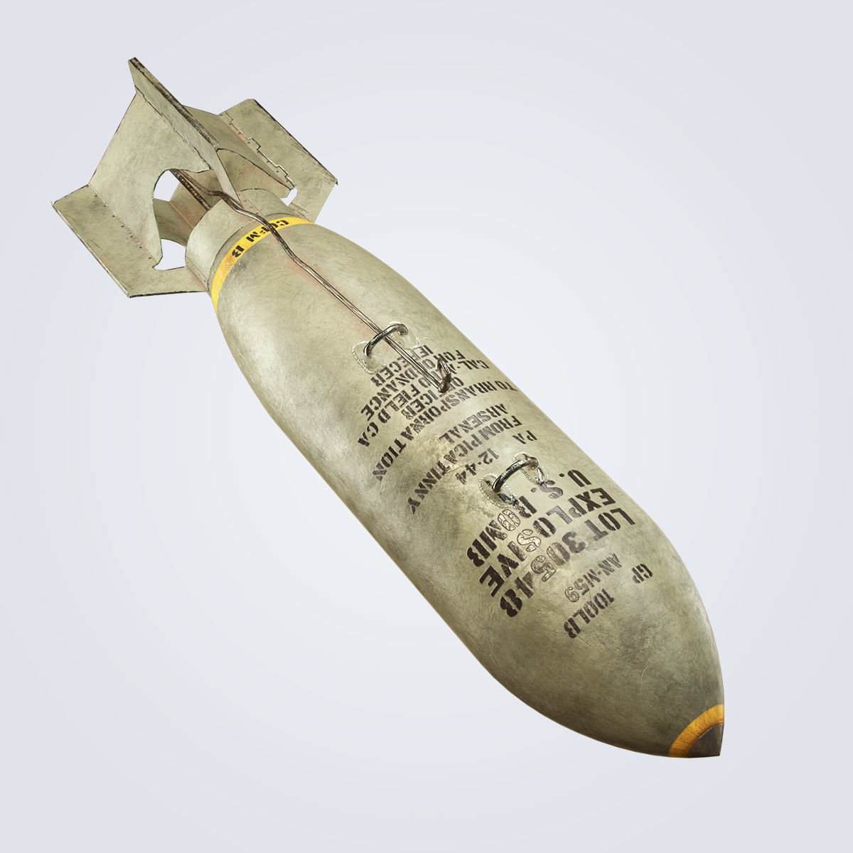 AN-M59 3D model | CGTrader