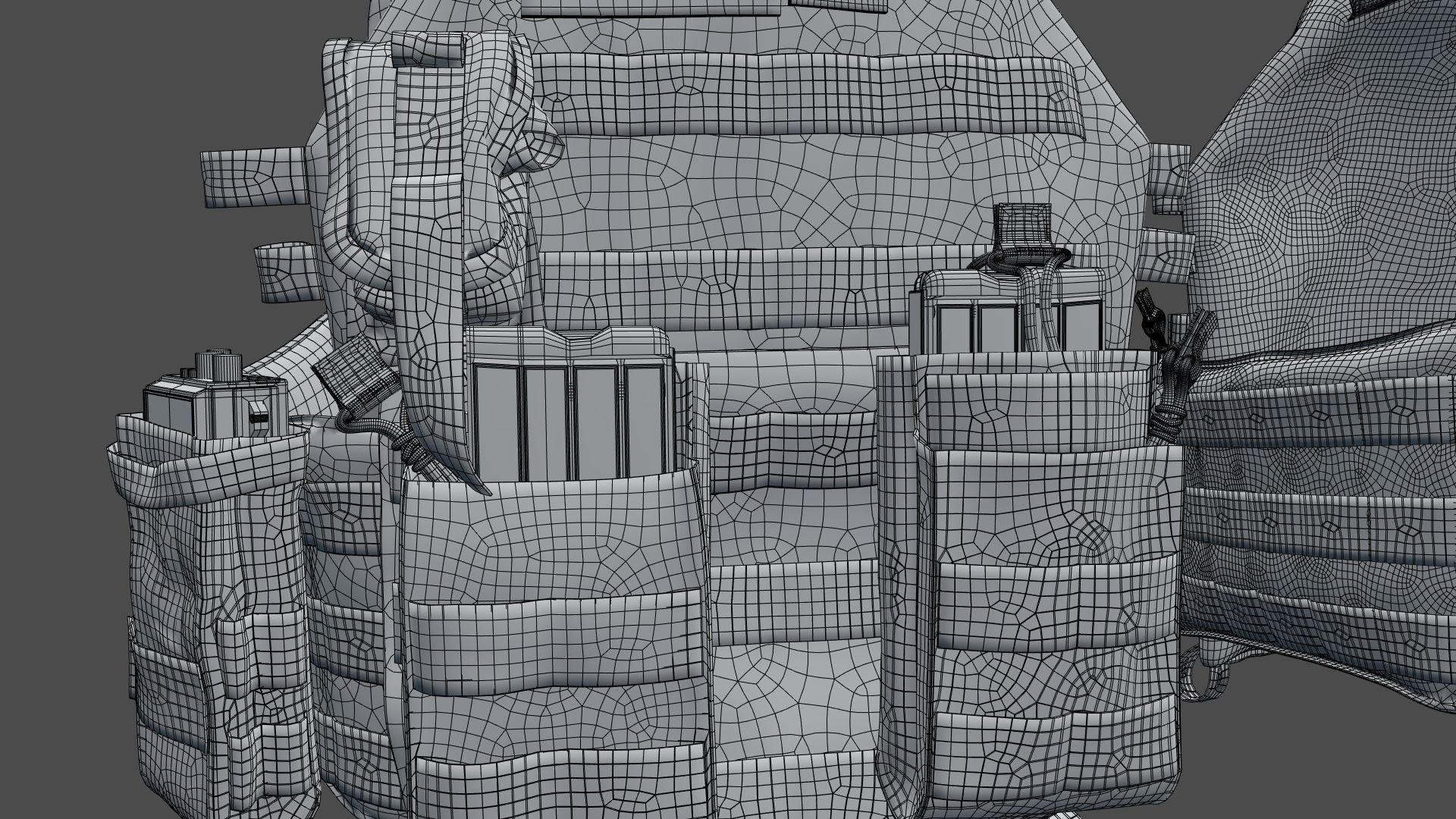 SOLDIER Bulletproof Vest 04 3D model | CGTrader