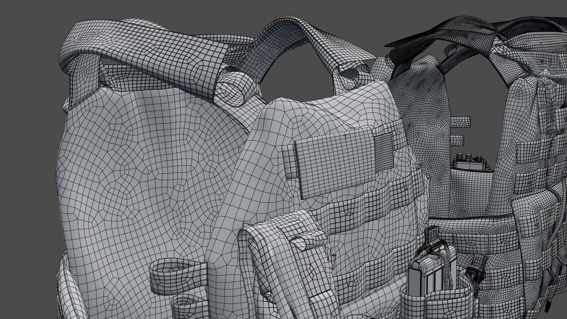 SOLDIER Bulletproof Vest 04 3D model | CGTrader