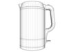 Glass Kettle 3D model | CGTrader