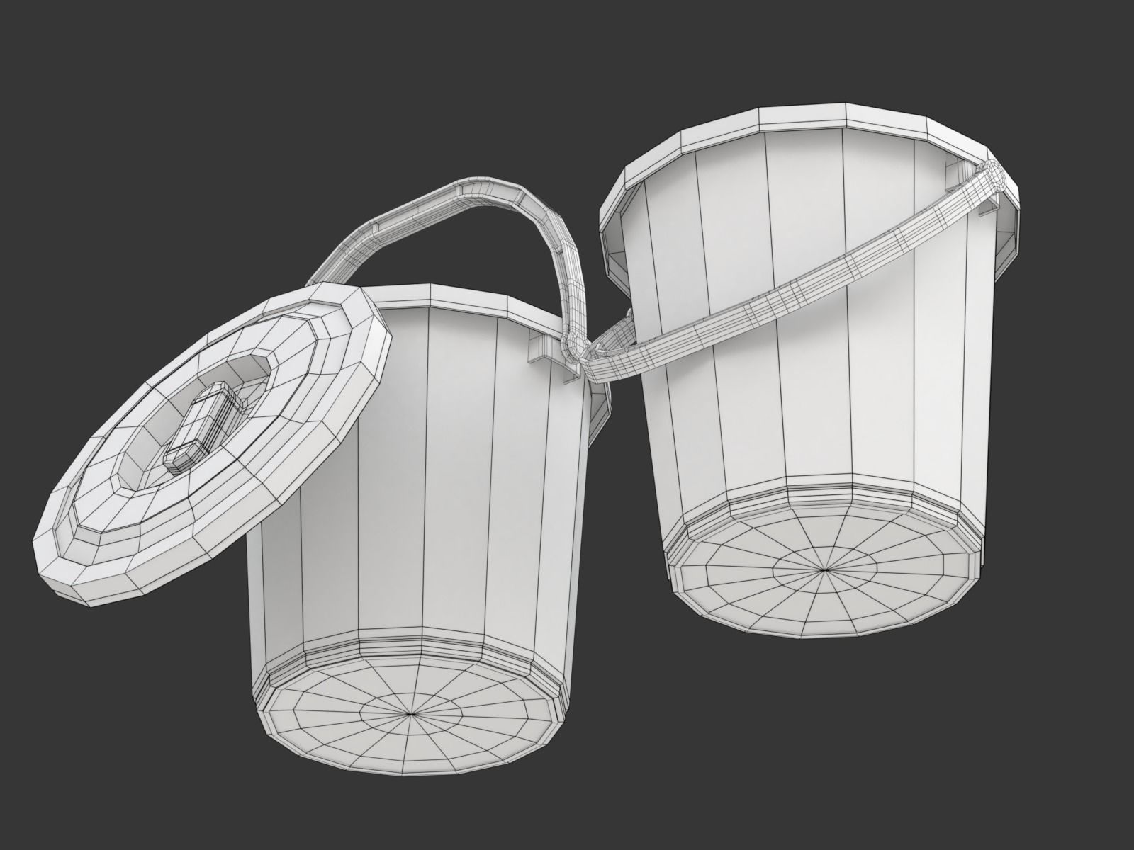 Plastic Bucket 3D model | CGTrader