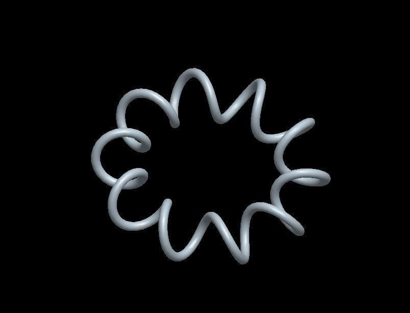 Welded helical spring free 3D model | CGTrader