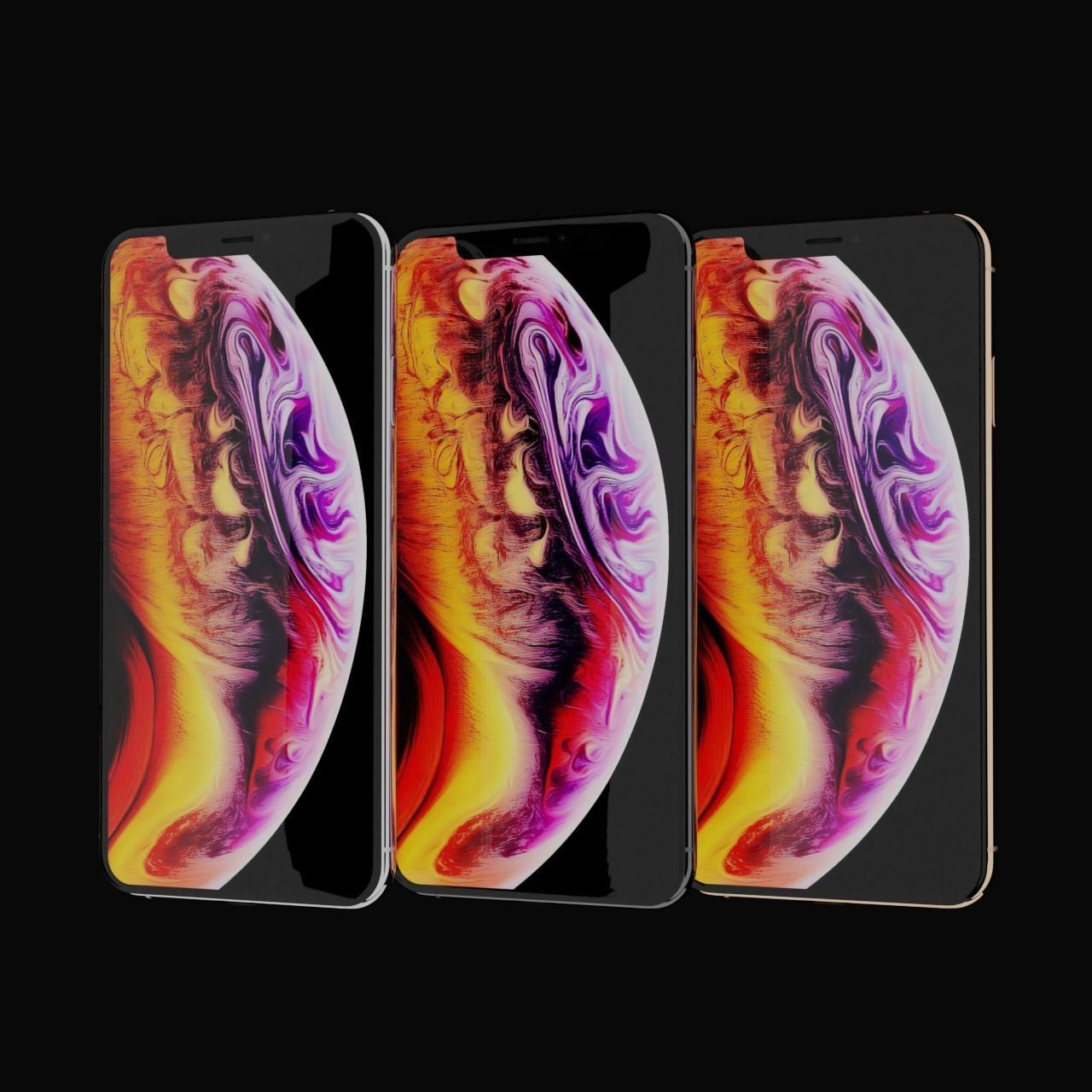 iPhone XS 3D model | CGTrader