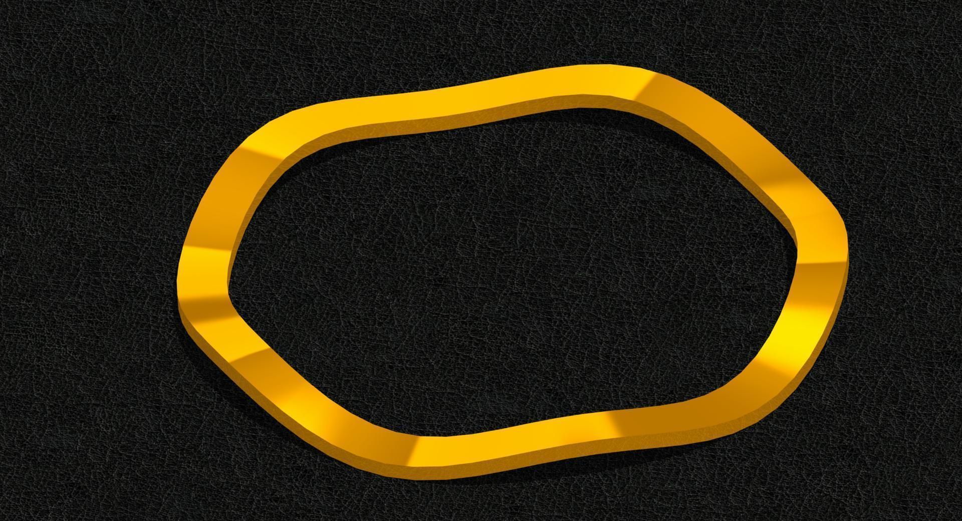 Wavy Washer free 3D model | CGTrader