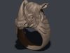 Rhino ring 3D model 3D printable | CGTrader