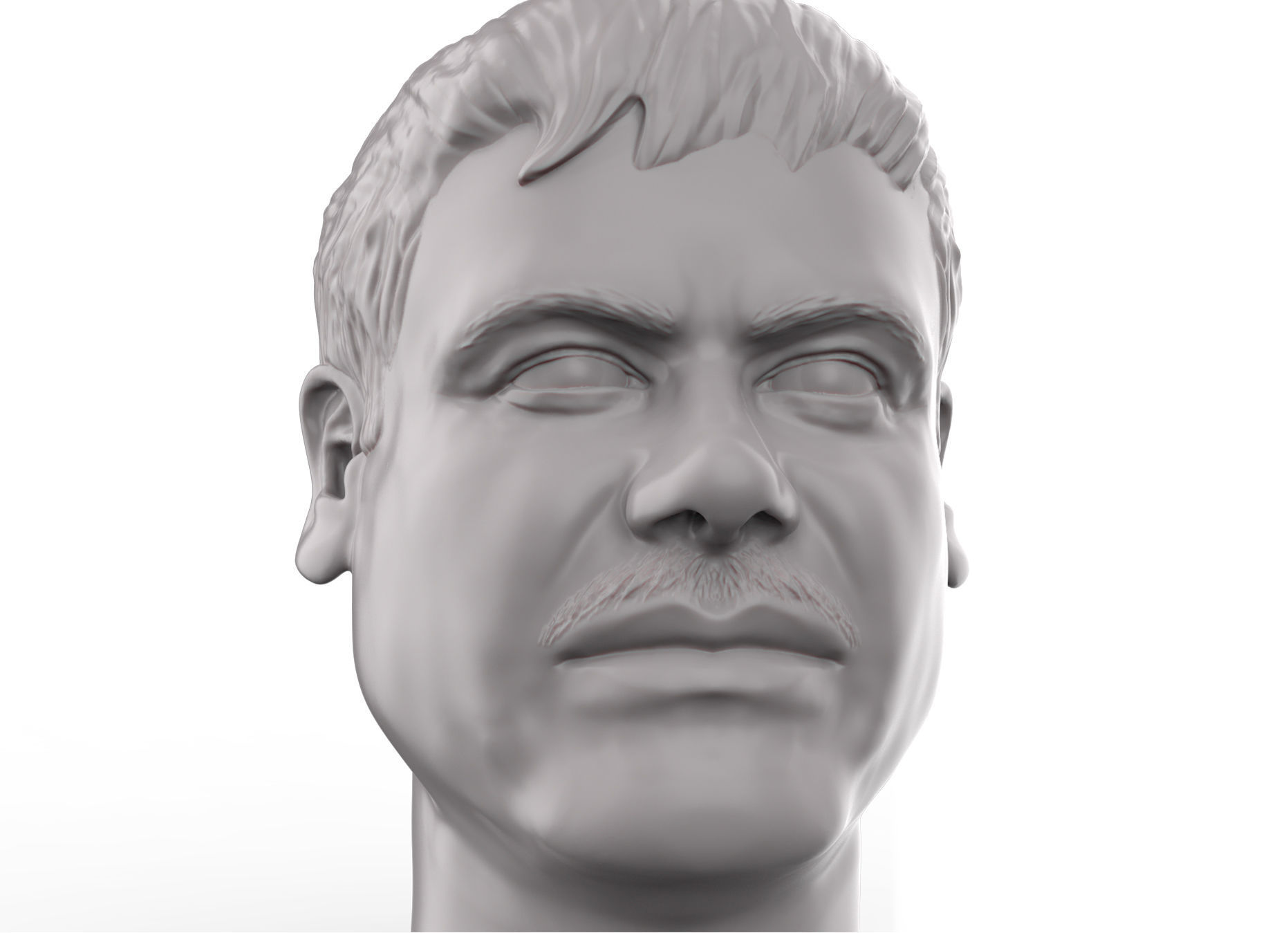 El Chapo 3D printable portrait sculpture 3D model 3D printable | CGTrader