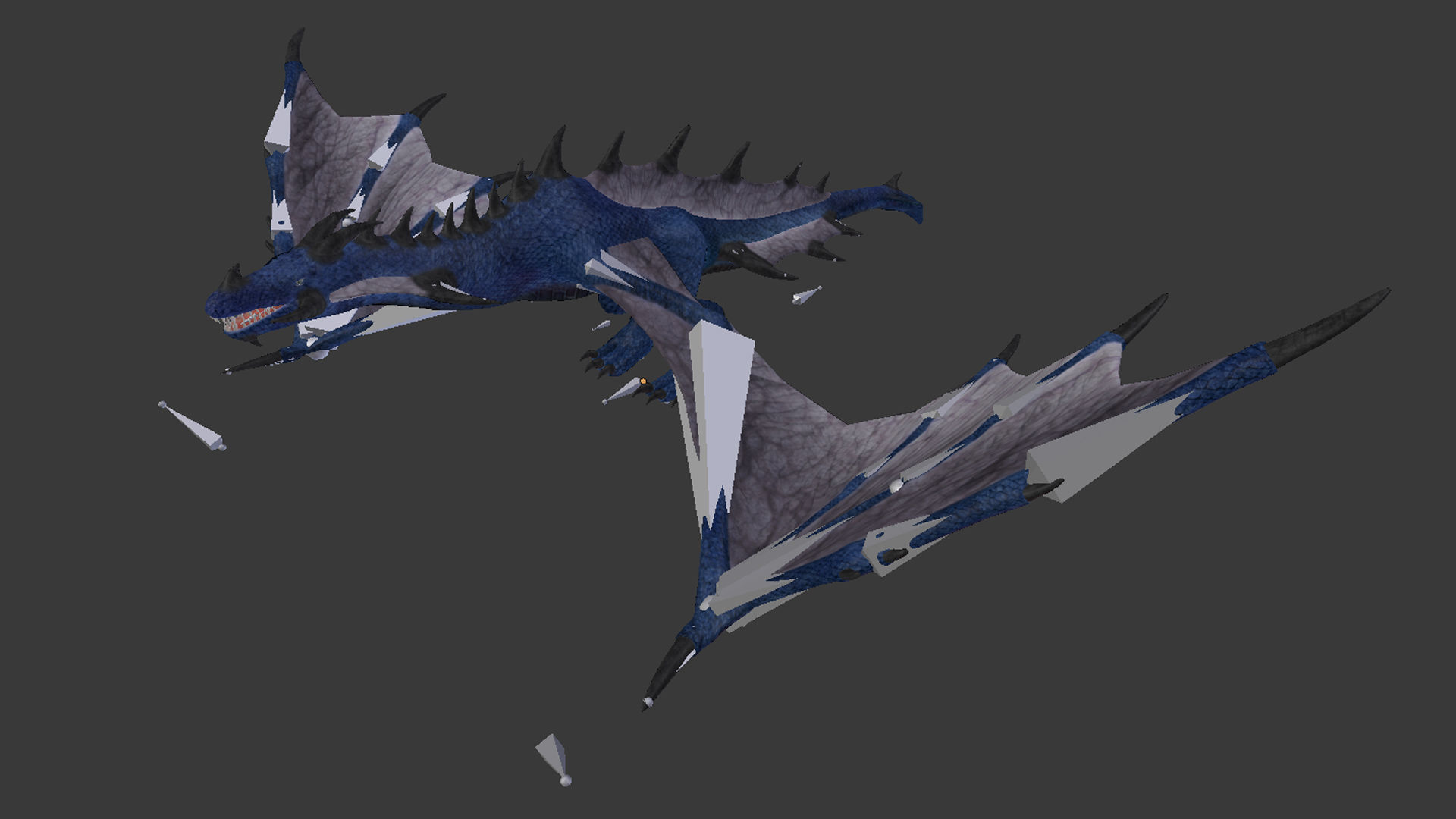 3D model Animated Dragon - Game Ready VR / AR / low-poly | CGTrader