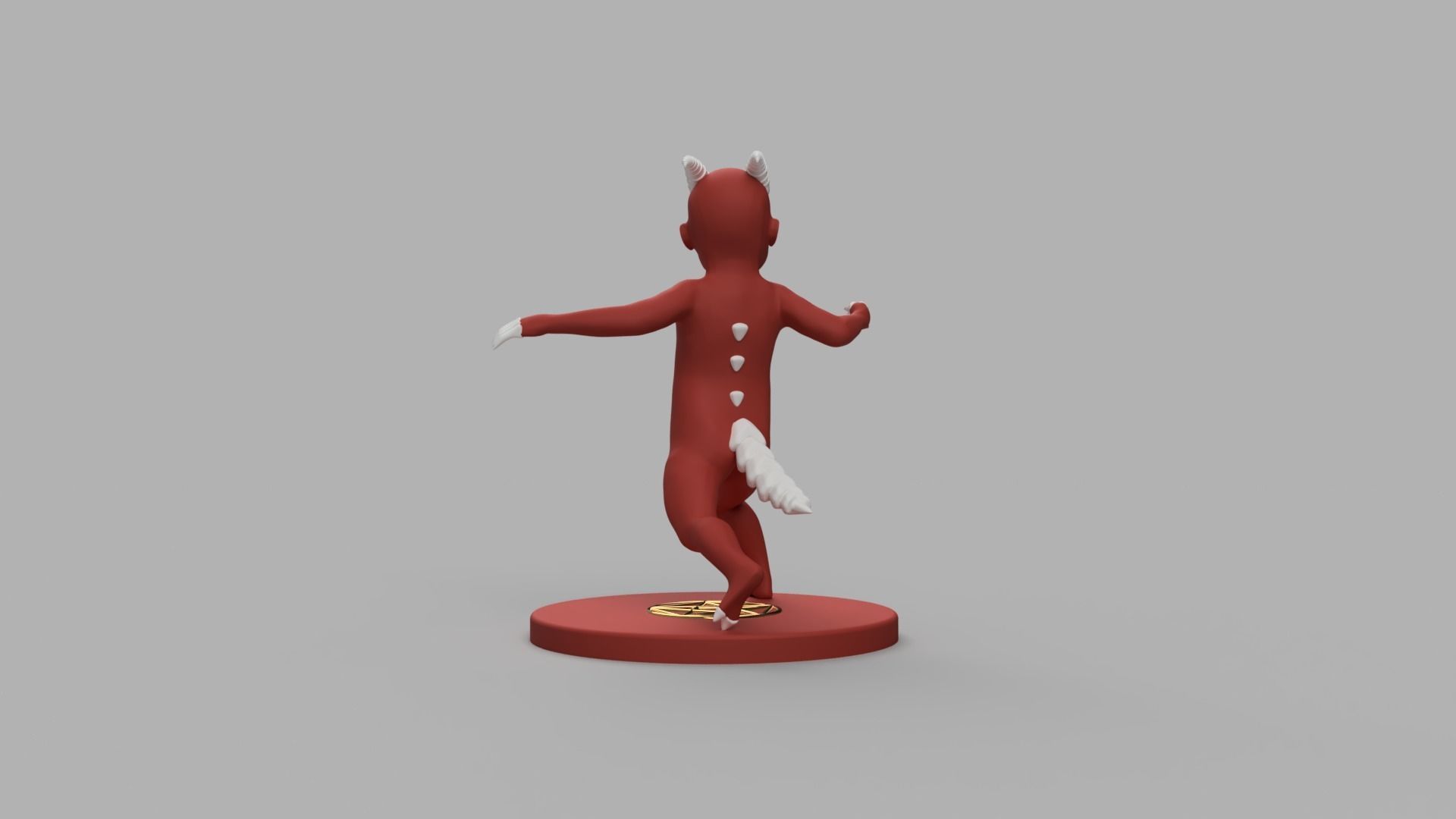 Demon Child 3D model 3D printable | CGTrader