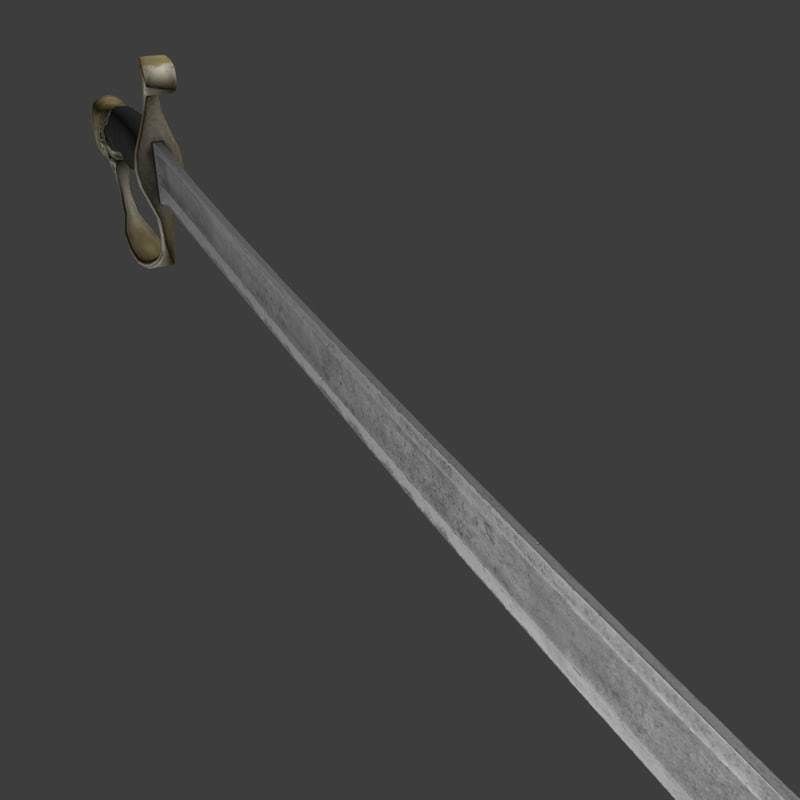 3D model 19th century US Army sabre VR / AR / low-poly | CGTrader