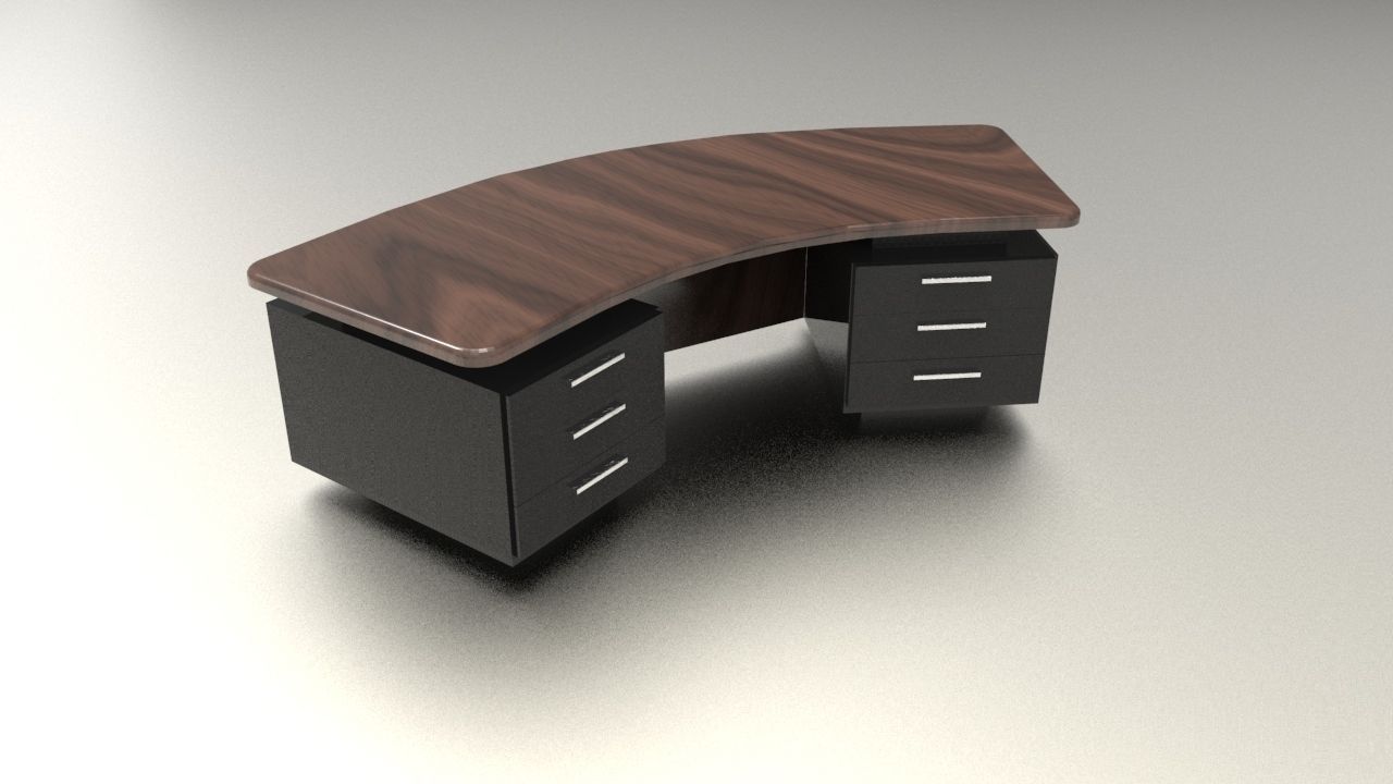 Reception Desk free 3D model | CGTrader