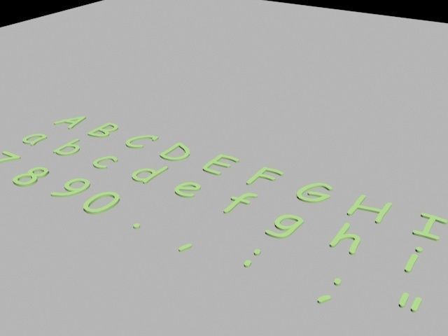 3D model 3D Alphabet Pack VR / AR / low-poly | CGTrader