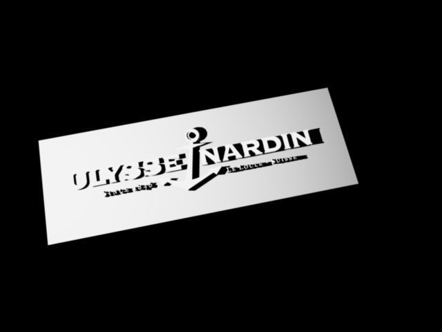 Ulysse Nardin - Logo free 3D model | CGTrader