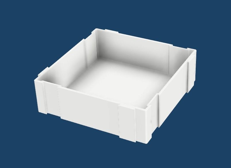 Parts tray of combination type free 3D model 3D printable | CGTrader