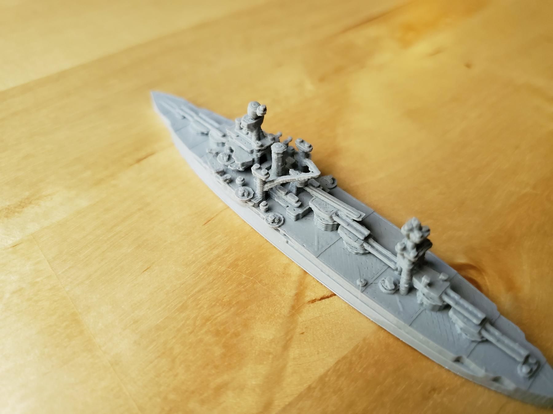 US Wyoming Class Battleship 3D model 3D printable | CGTrader