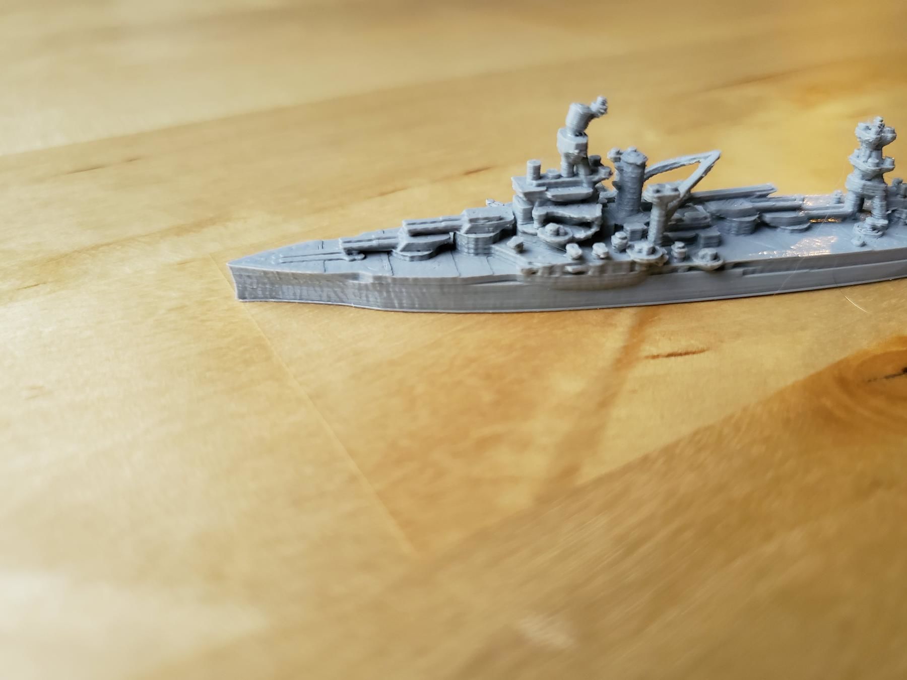US Wyoming Class Battleship 3D model 3D printable | CGTrader