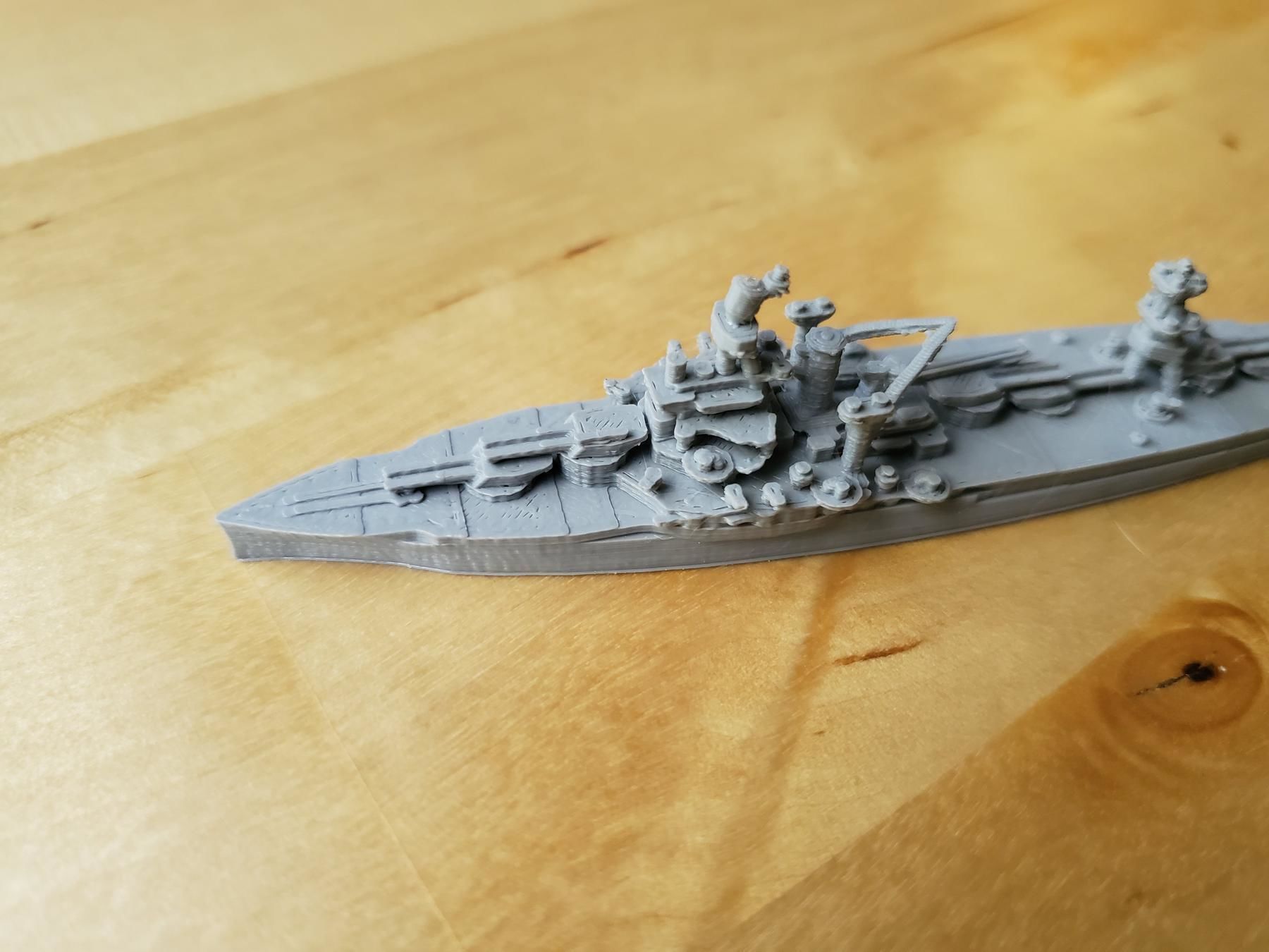 US Wyoming Class Battleship 3D model 3D printable | CGTrader