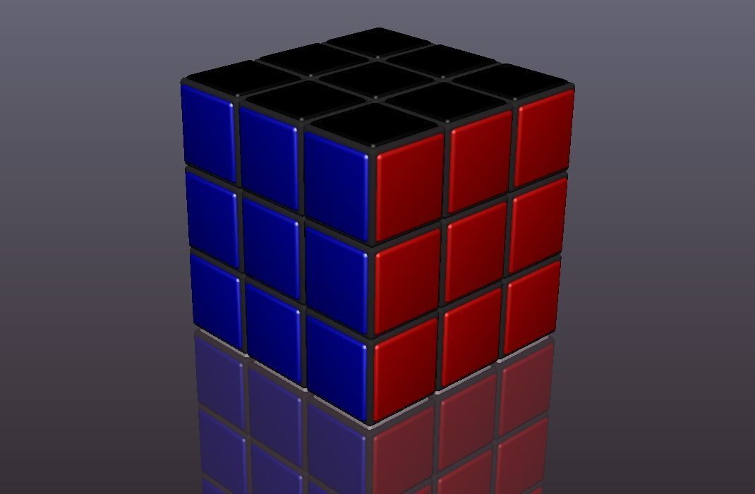 Puzzle Rubiks Cube 3D model | CGTrader