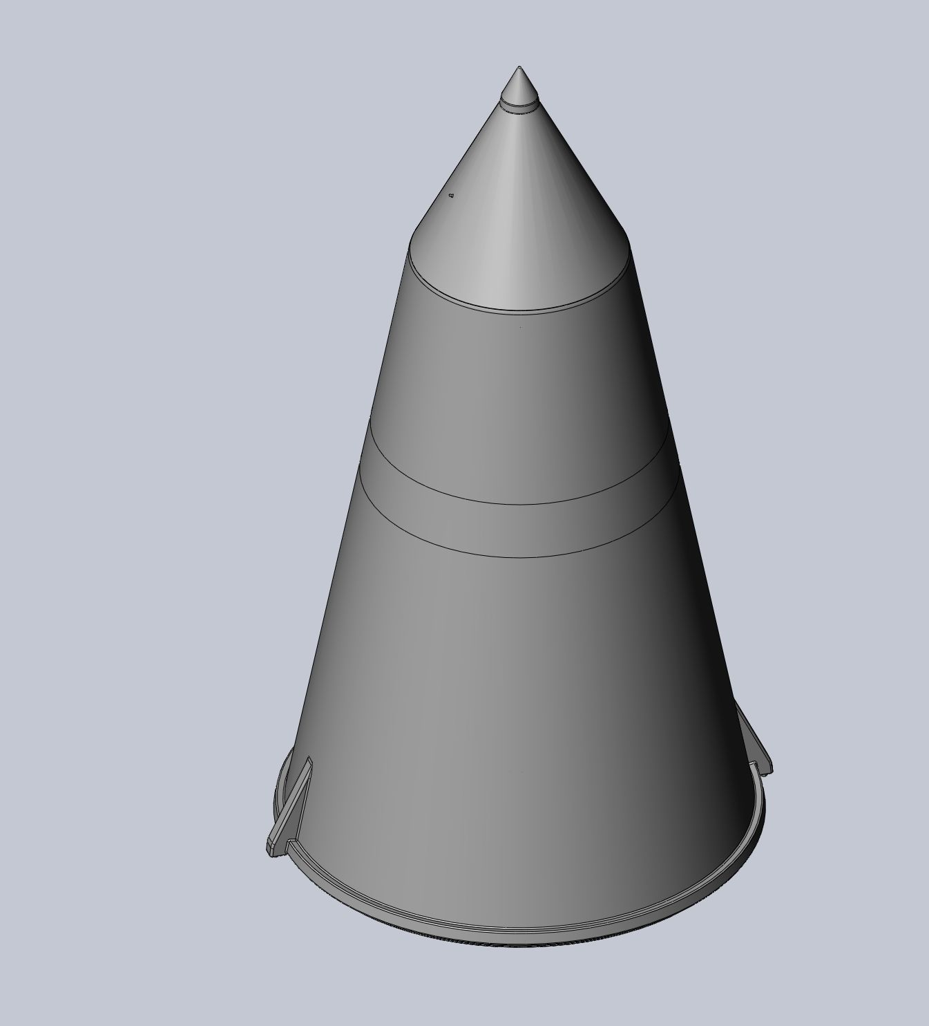 Sputnik 2 Laika Capsule Cutaway And Assembly Printable Model 3D model ...