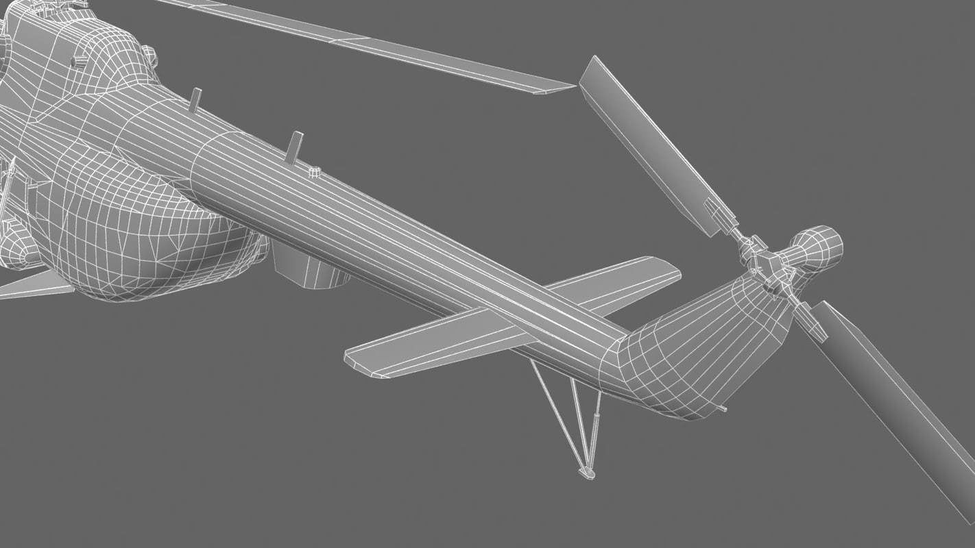 Mil Mi-17 3D model 3D model animated | CGTrader