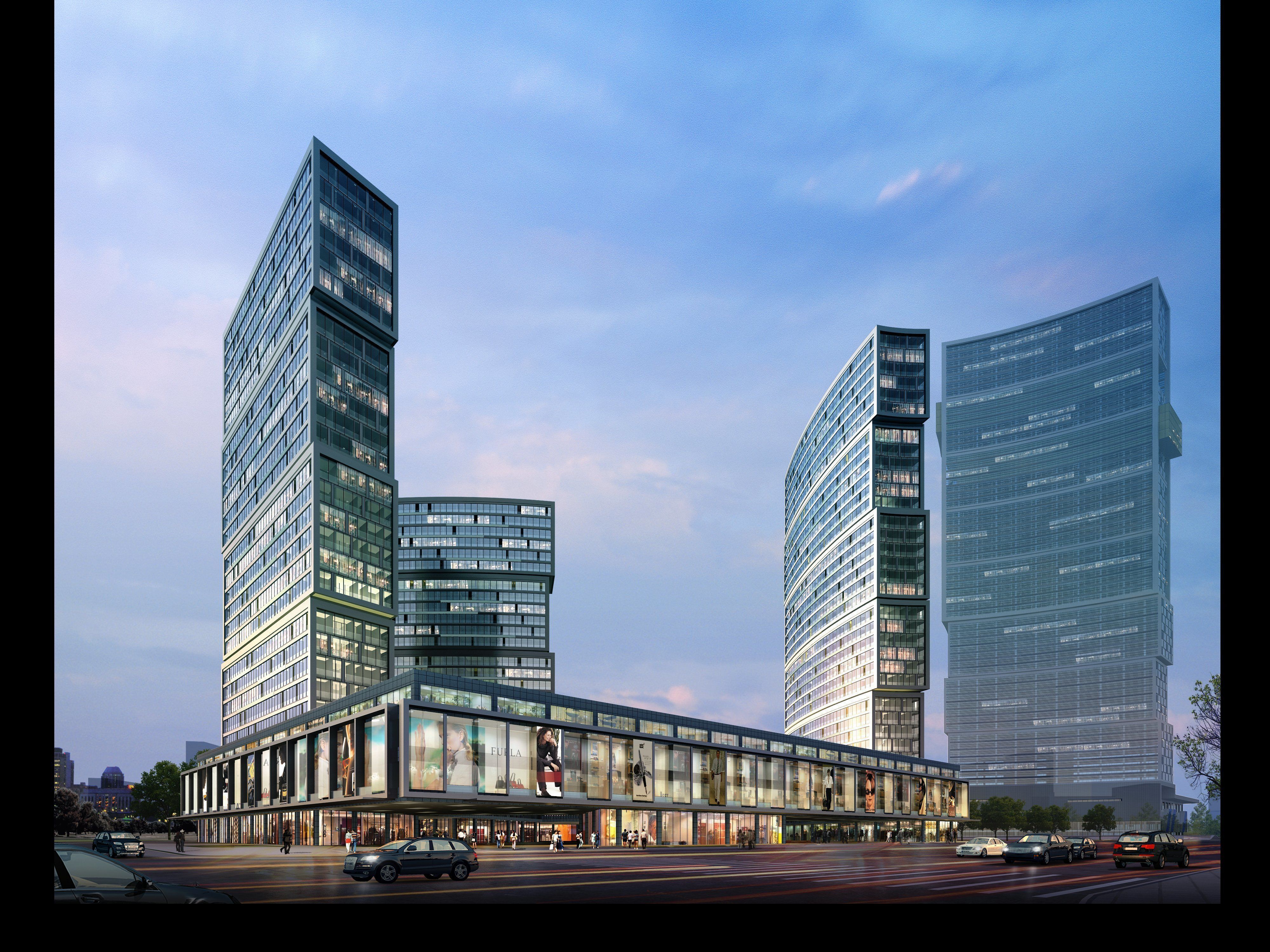 office block 3D model | CGTrader