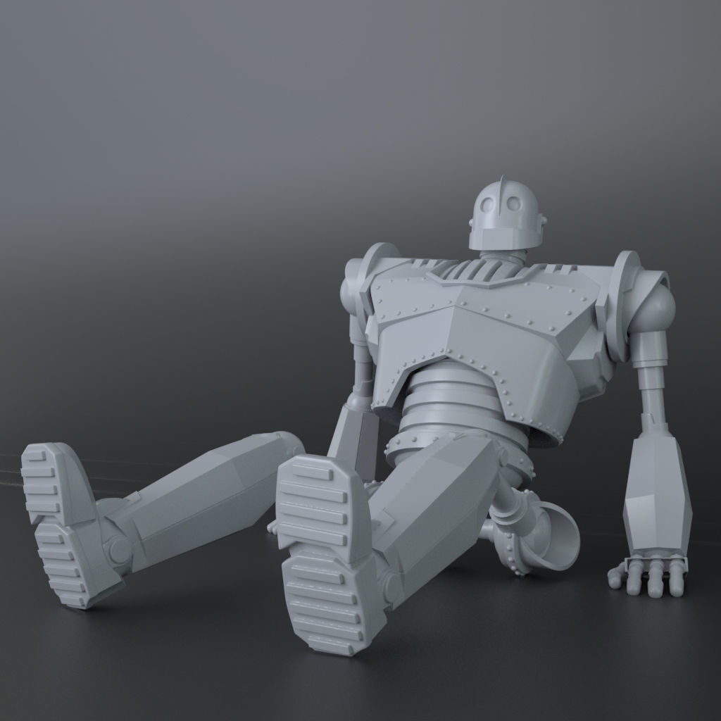 Iron Giant 3D Print Ready Model V1 3D model 3D printable | CGTrader
