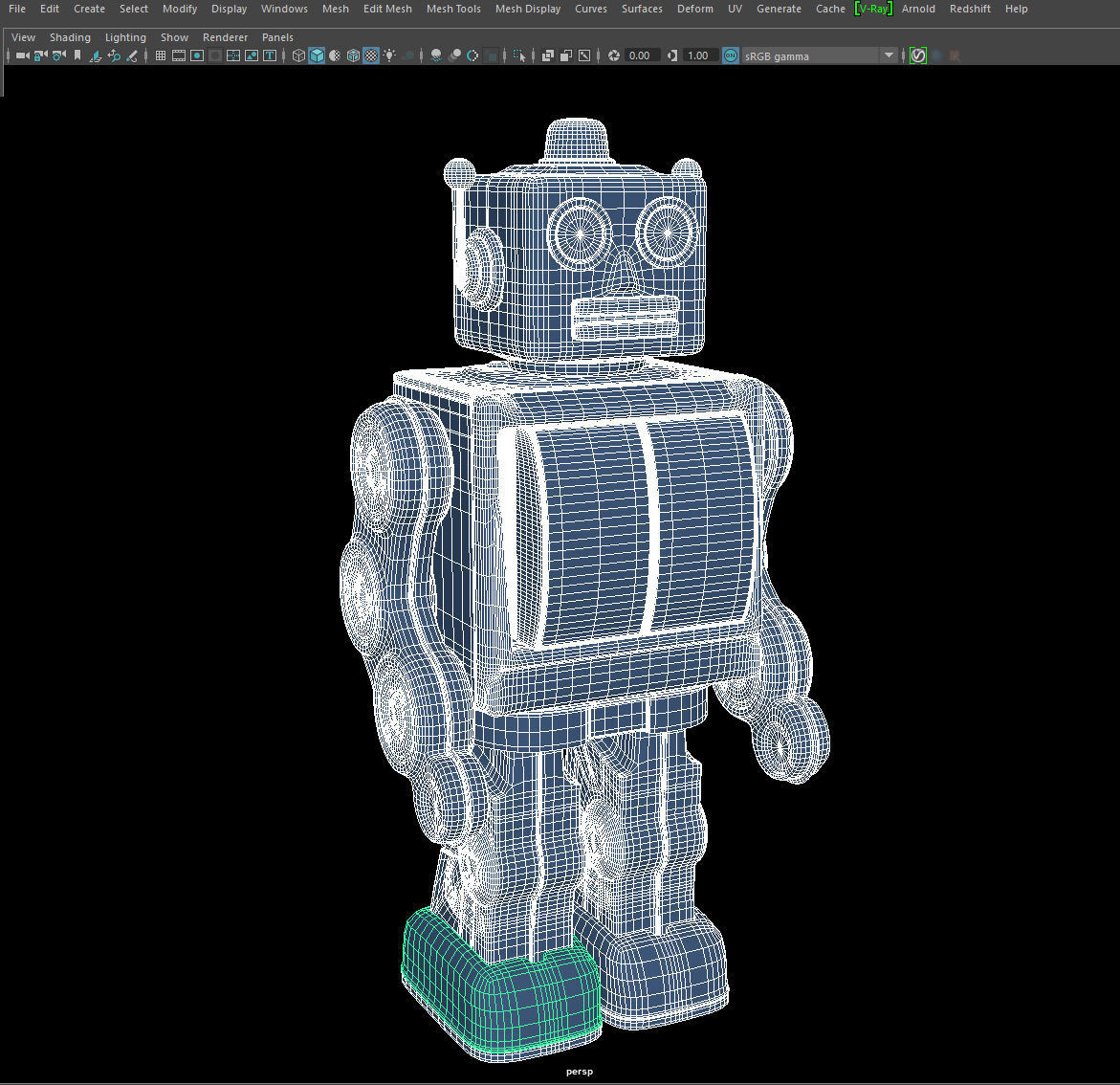 Vintage Style Collectible Robot Star Rider 3D model | CGTrader